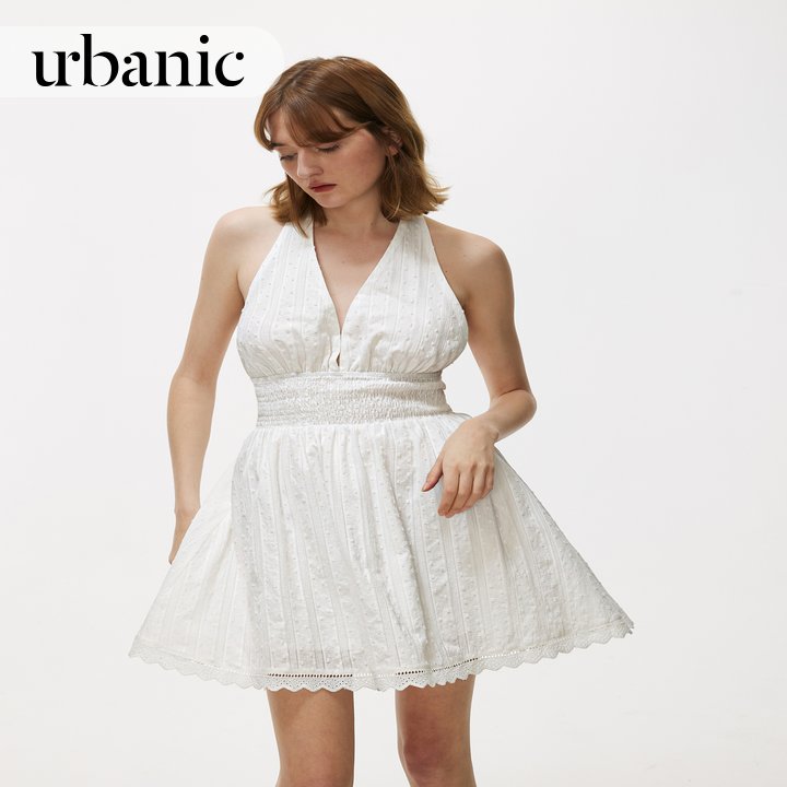 Backless A-Line Dress | Urbanic