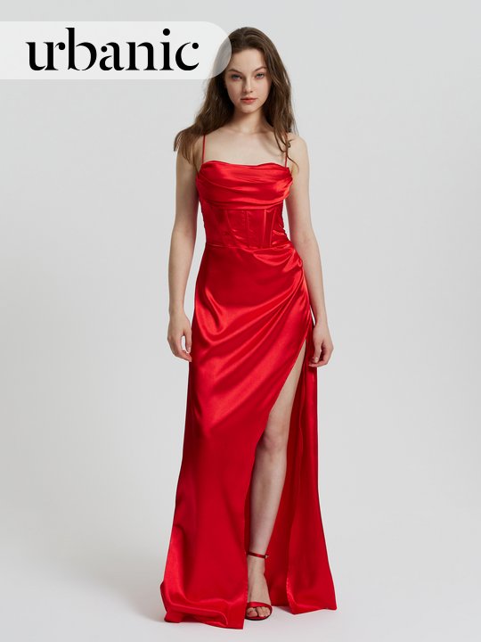 Gathered Cocktail Dress | Urbanic