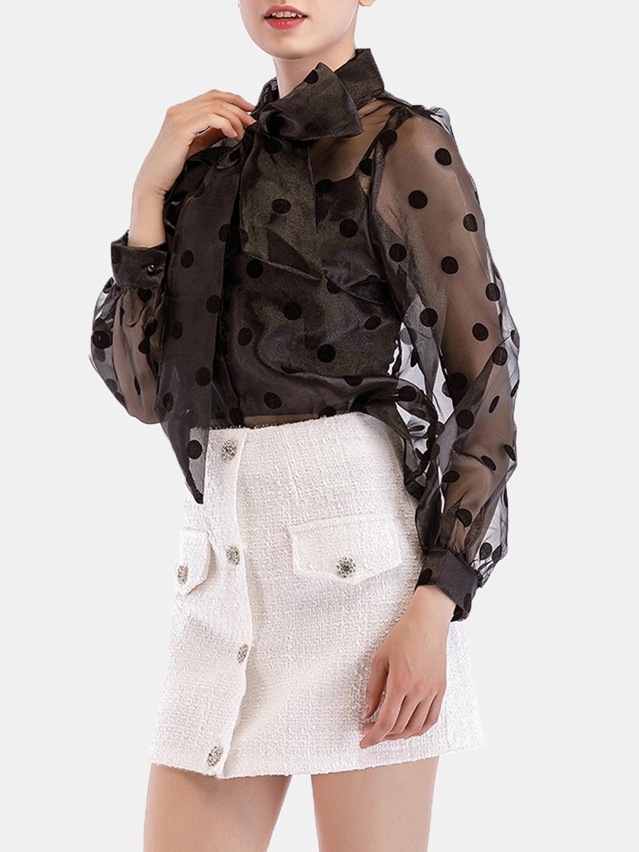 How To Style The Sexy Sheer Top Trend Love Happens Magazine | atelier ...