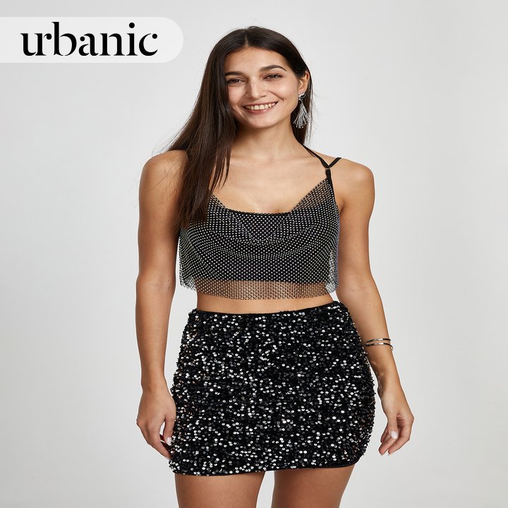 Rhinestone Cami Top | Urbanic